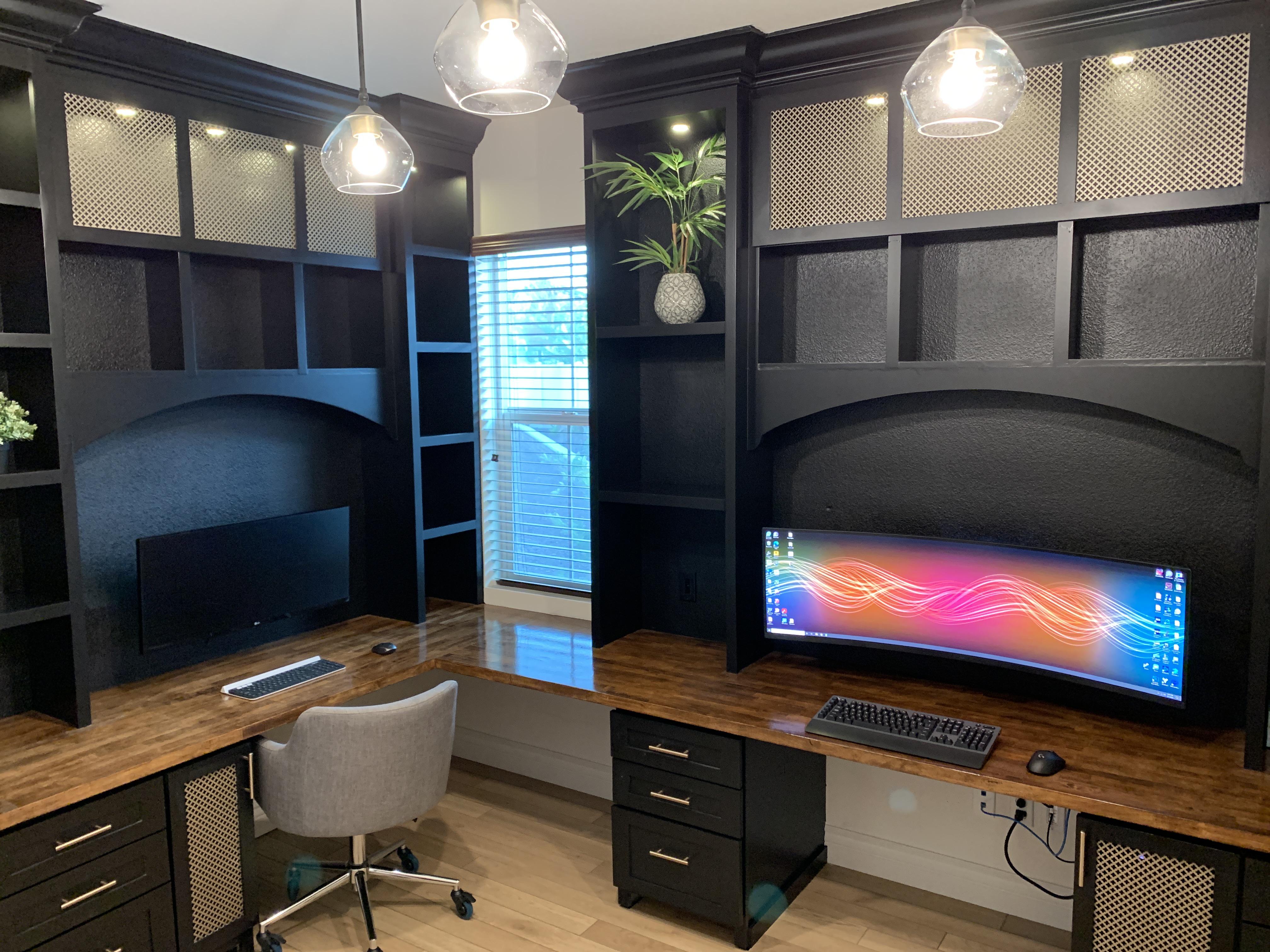 His and hers ultra wide and super ultra wide setup | Scrolller