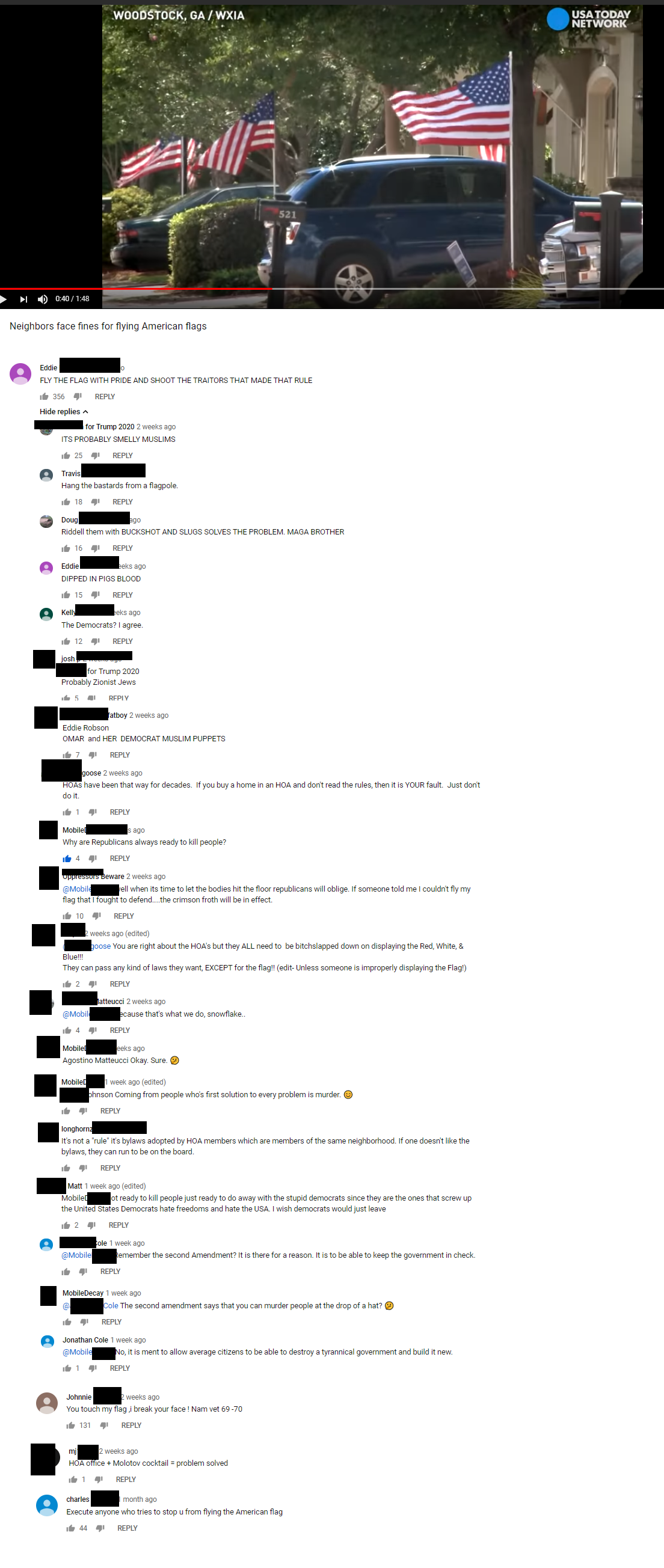 HOA youtube comments | Scrolller
