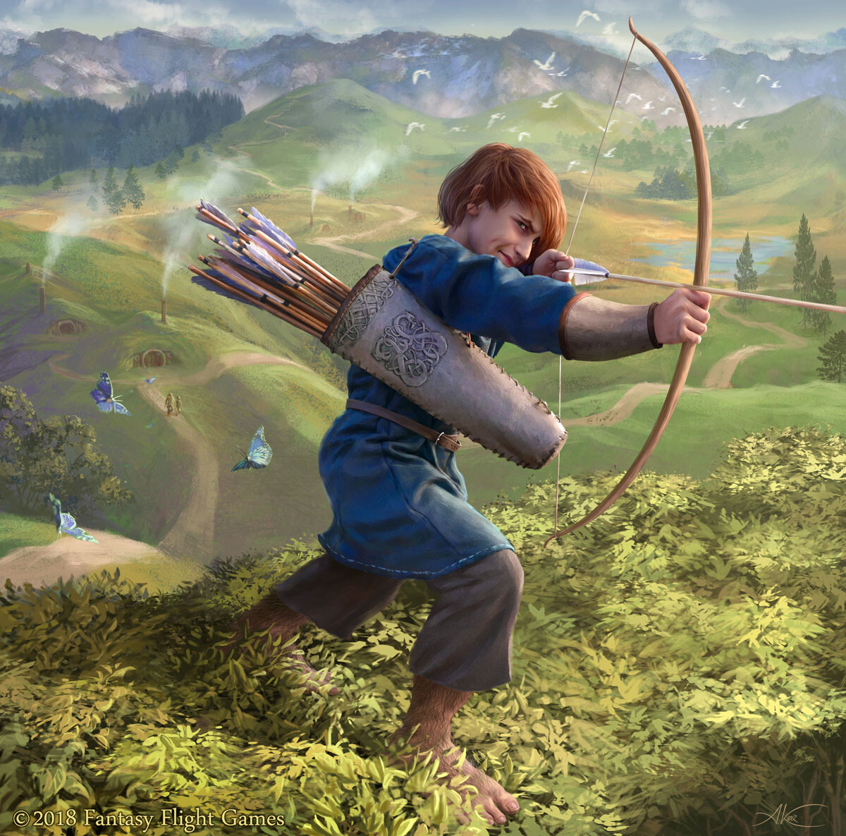 Hobbit Archer by Aleksander Karcz | Scrolller