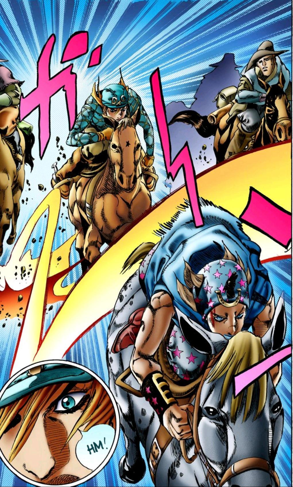Hoe does Johnny joestar able to Gallop his horse if he can't use his legs? | Scrolller