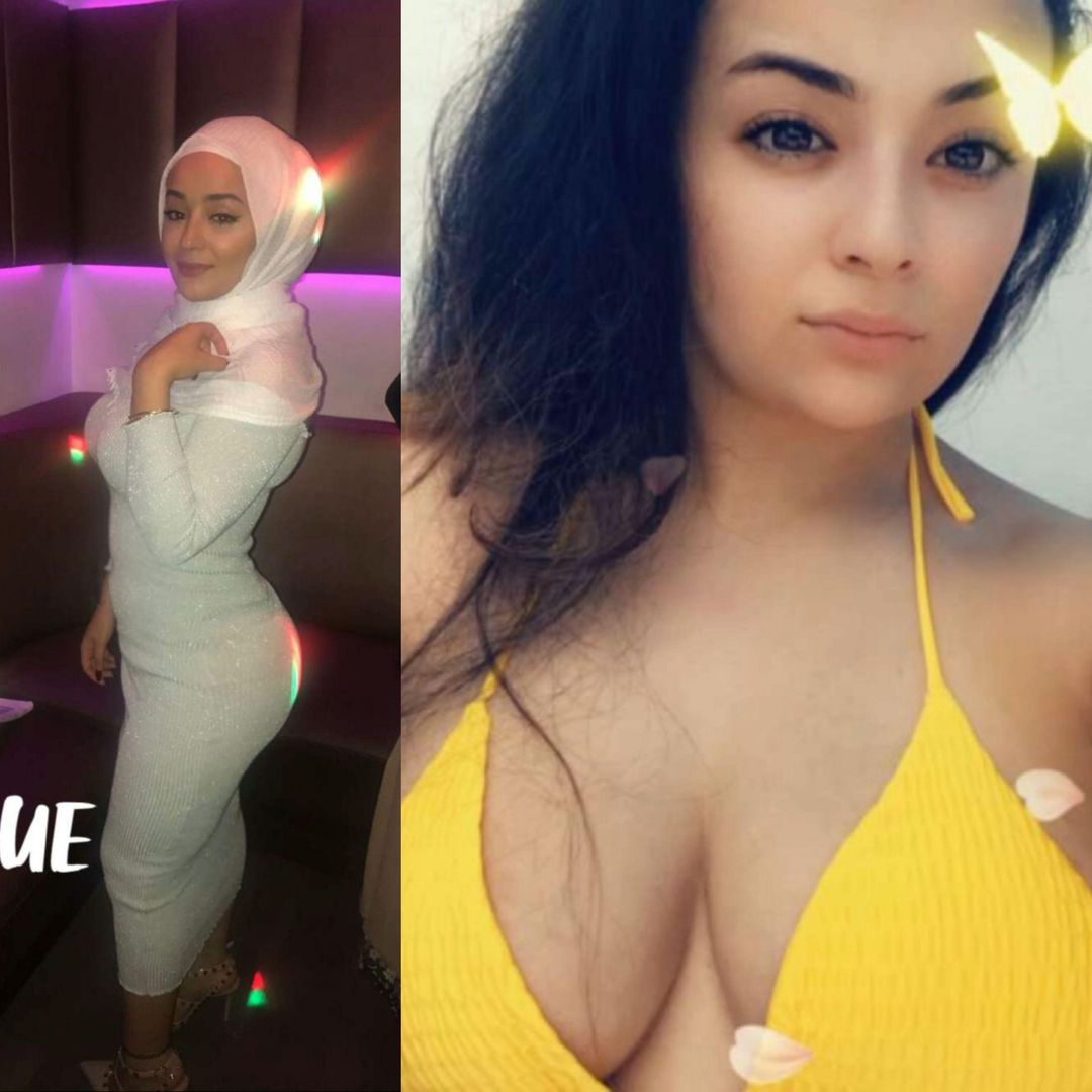 Hoejabi on/off curvy big boobs | Scrolller
