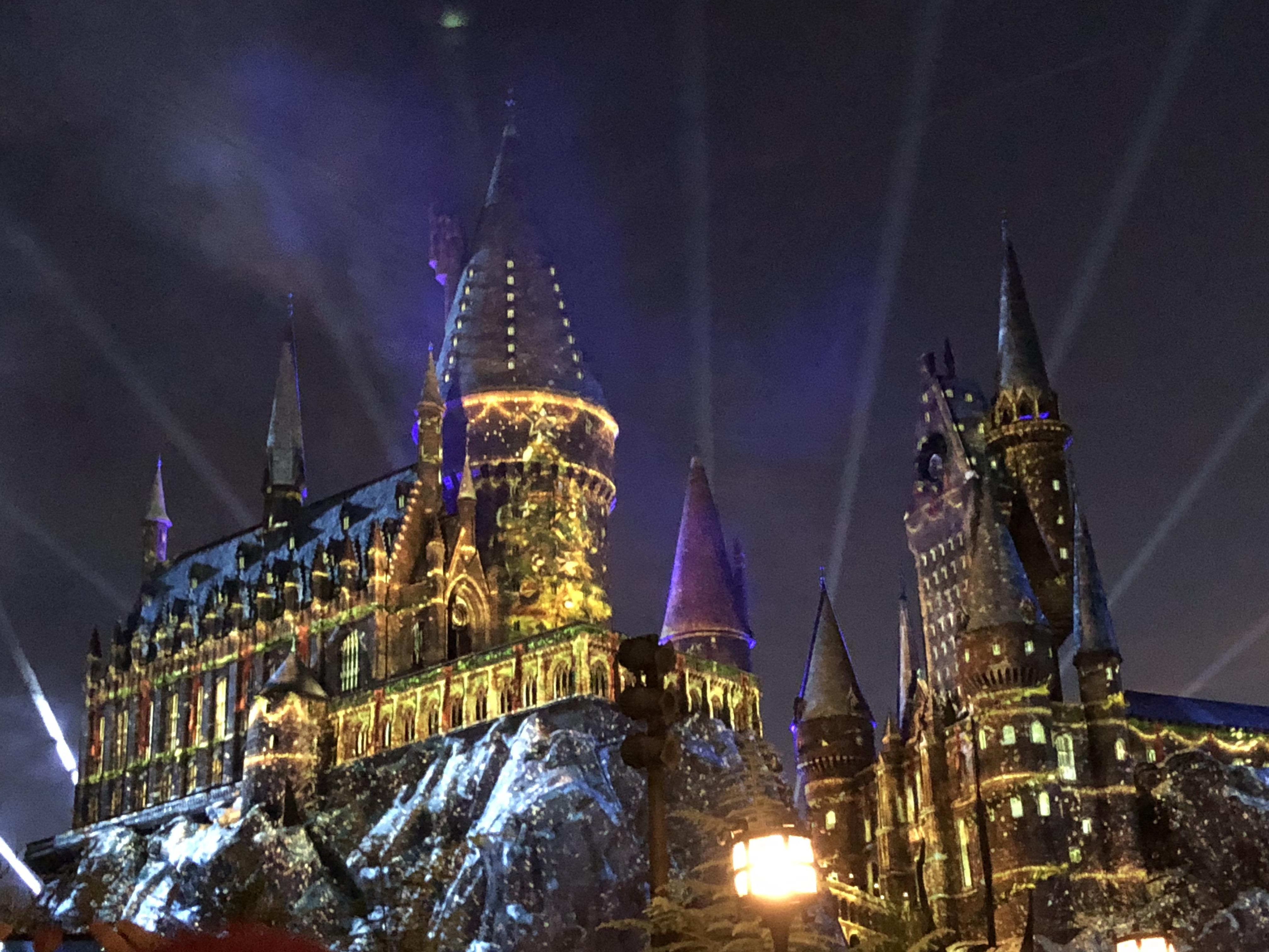 Hogwarts light show = Amazing | Scrolller
