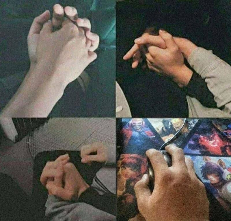 Holding hands | Scrolller