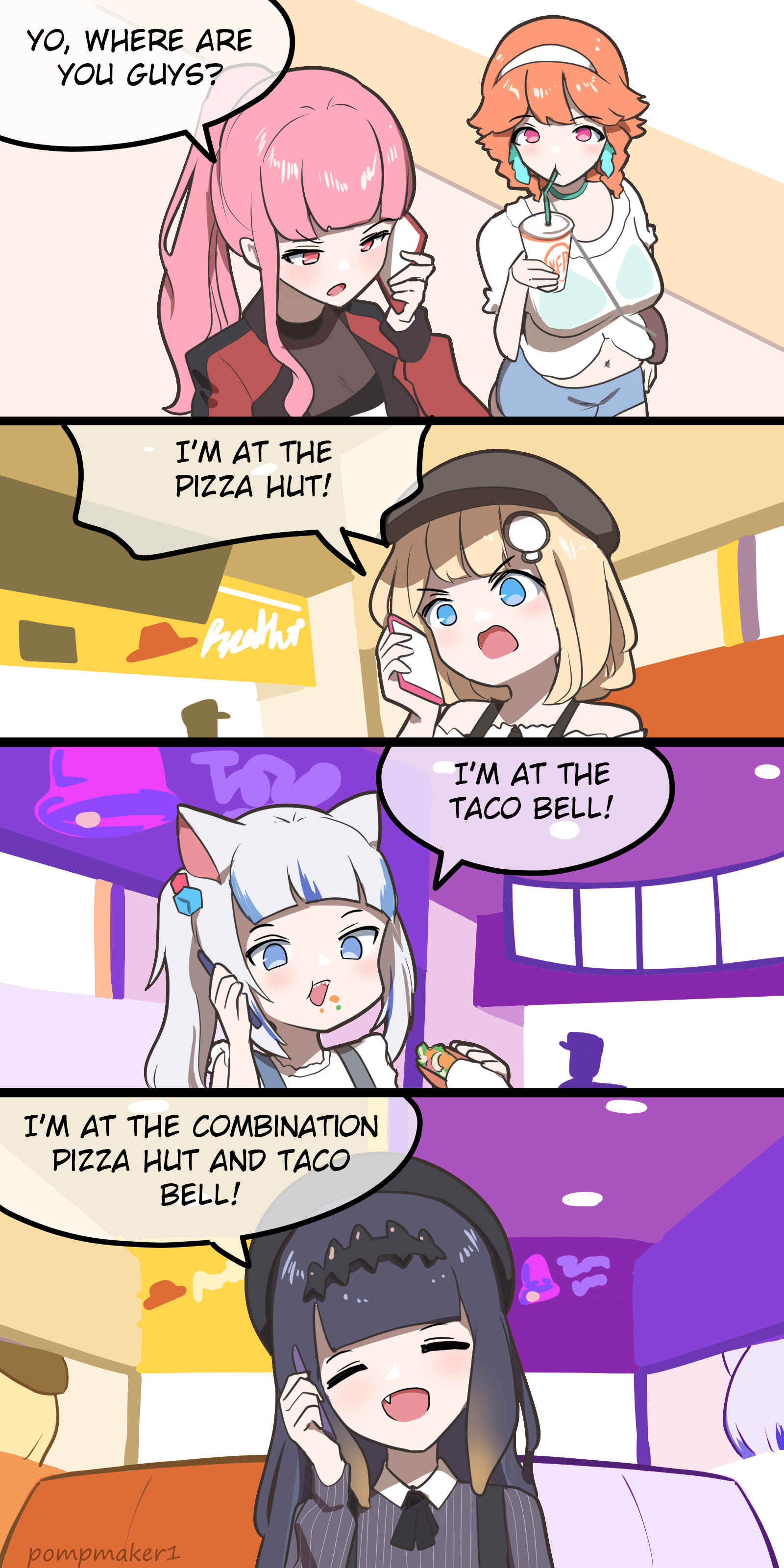 HoloEN at the mall | Scrolller