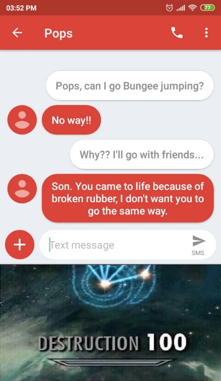 Holy shit dude you killed him! | Scrolller