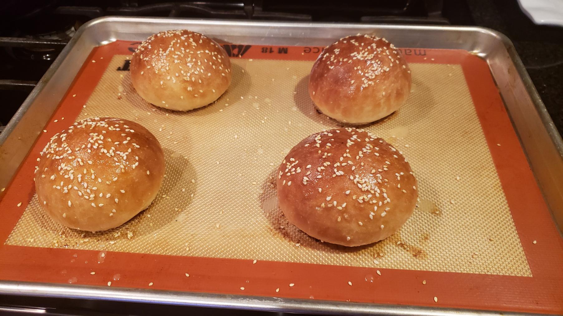 Homemade Burger Buns With Bread Flour | Scrolller