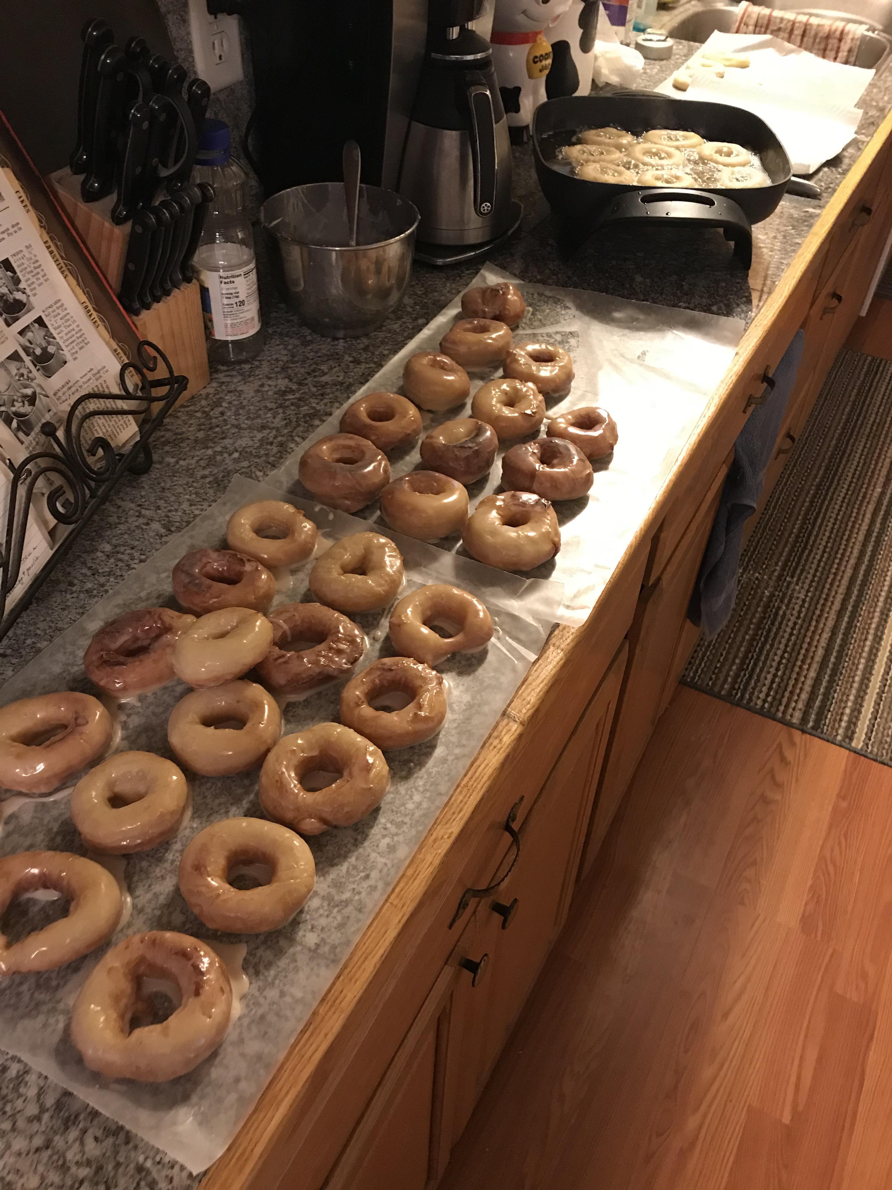 [Homemade] Glazed donuts | Scrolller