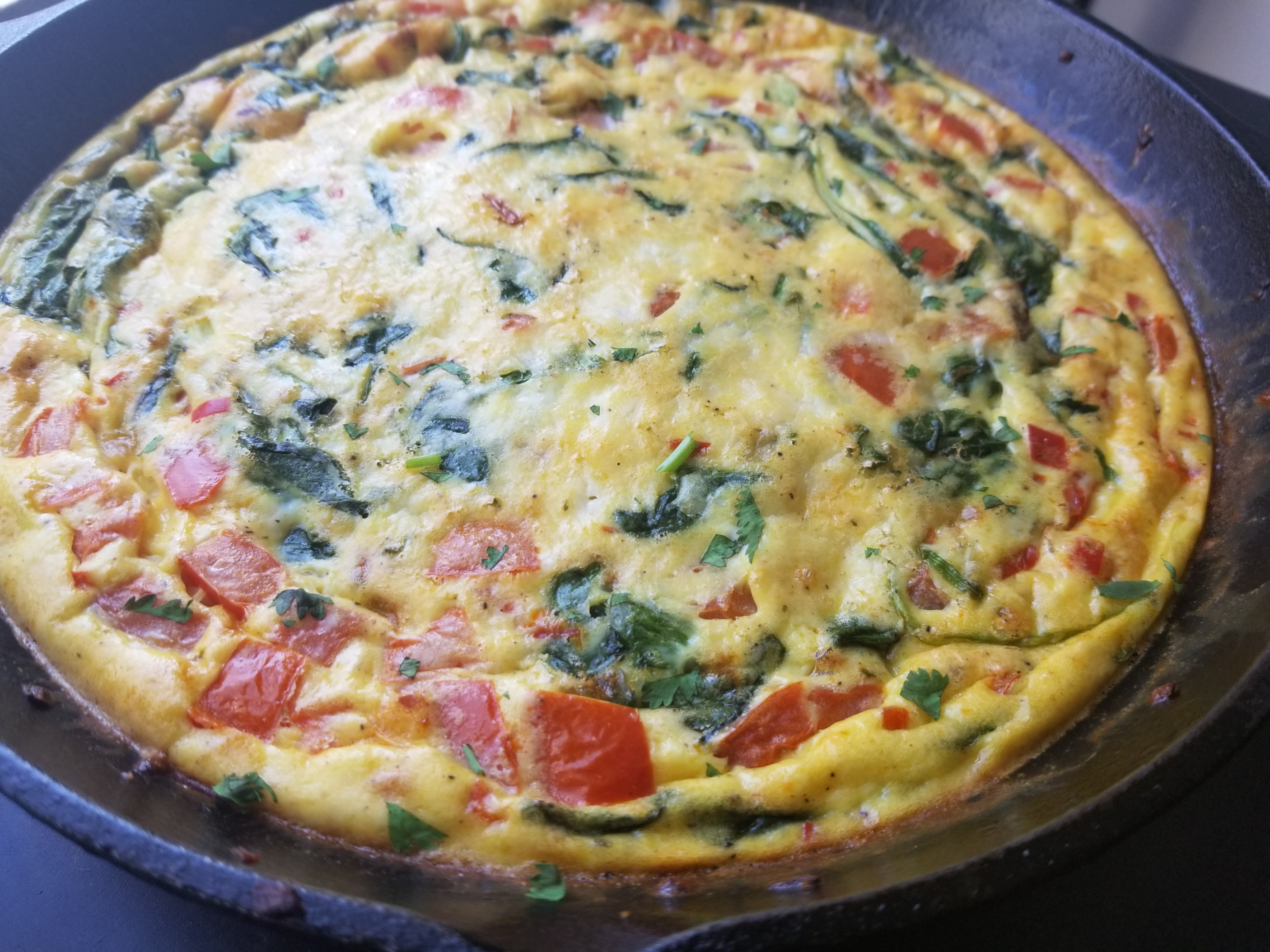 Homemade Latin America Inspired Frittata Scrolller