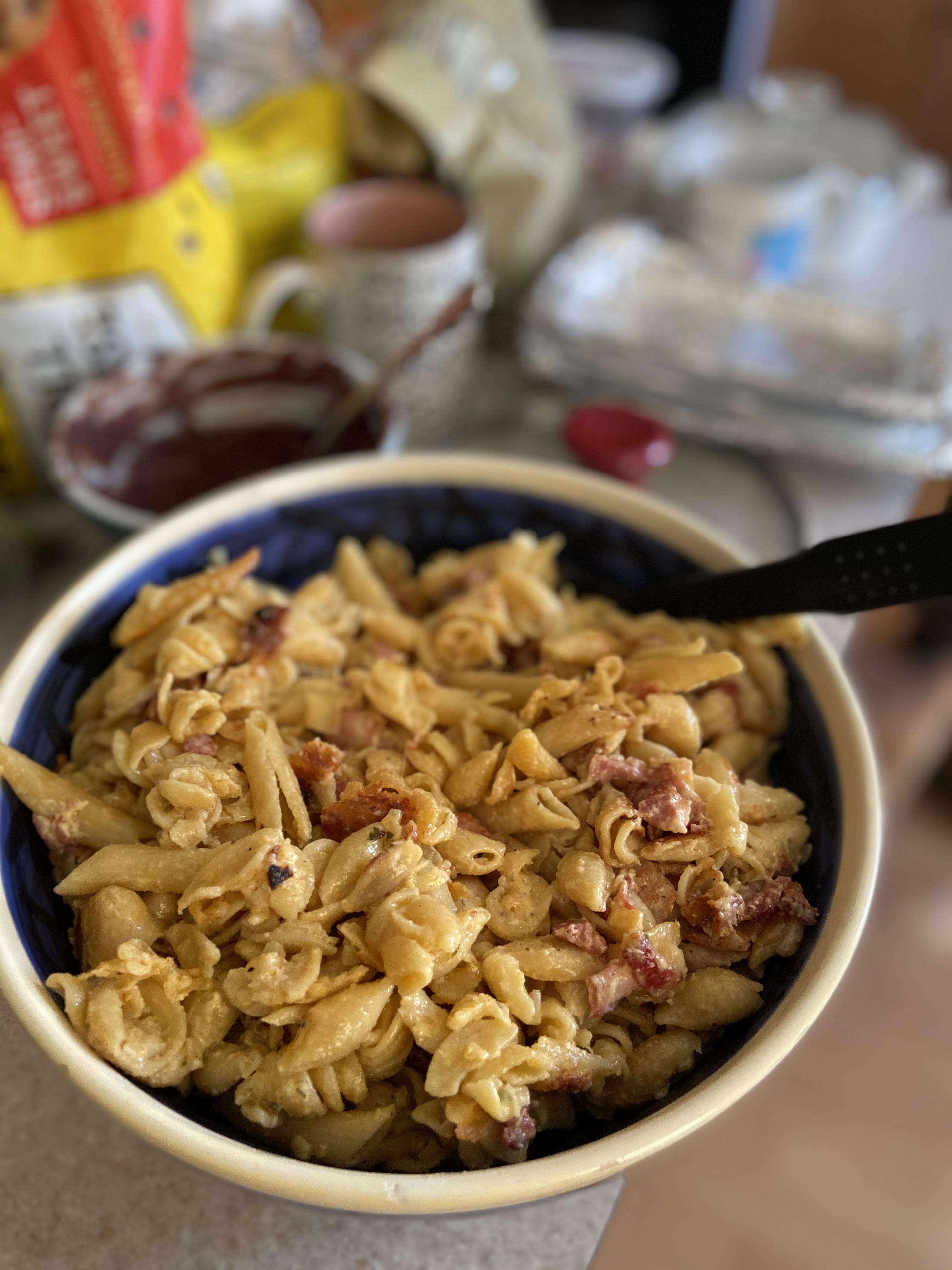 [Homemade] One-pot bacon Mac | Scrolller
