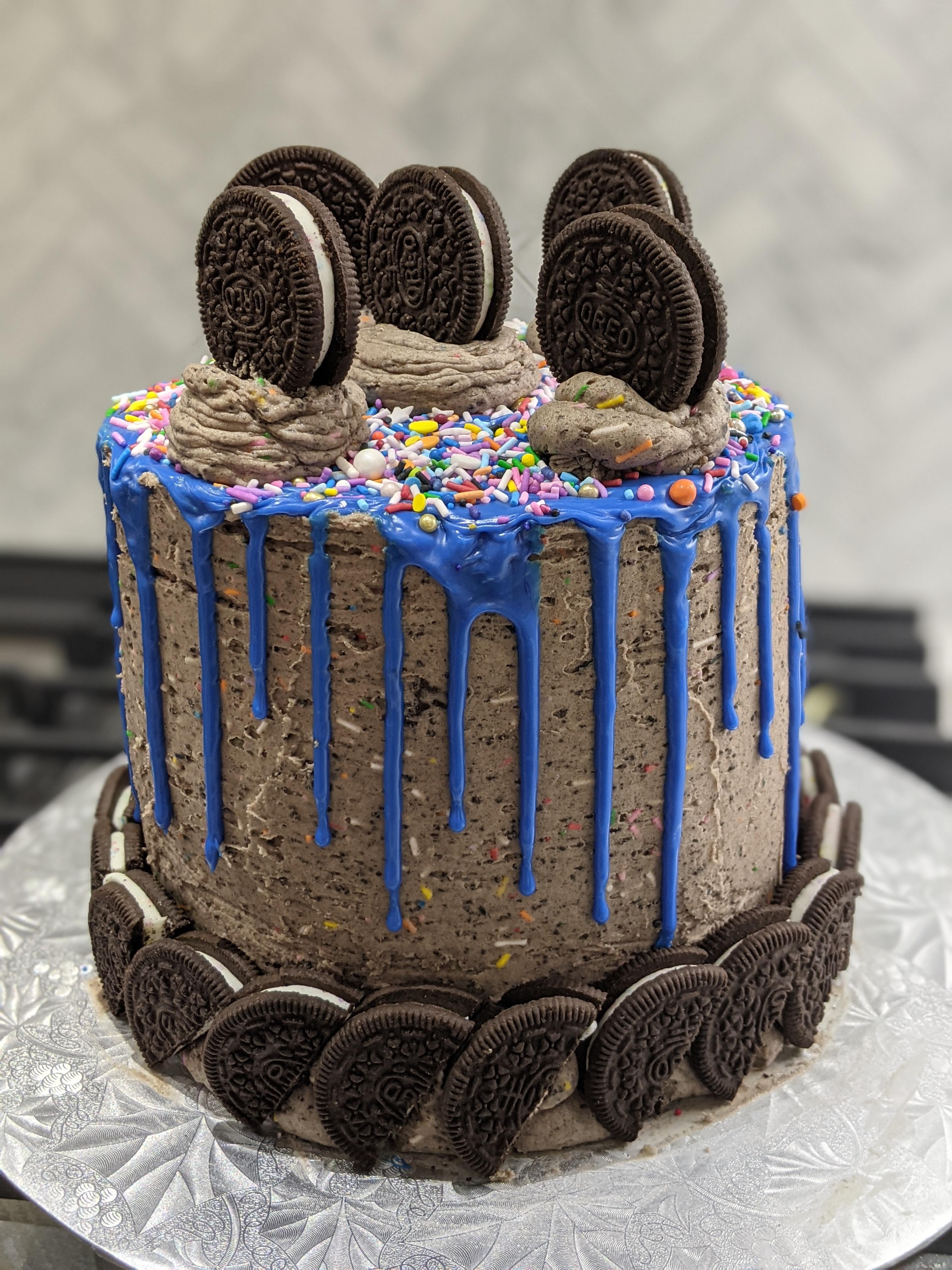 [Homemade] Oreo Funfetti Birthday Cake | Scrolller