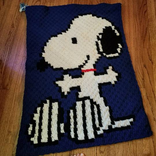 Homemade snoopy blanket | Scrolller