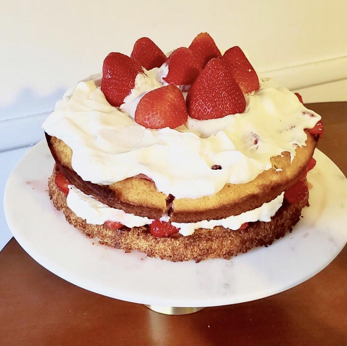 Homemade strawberry shortcake | Scrolller