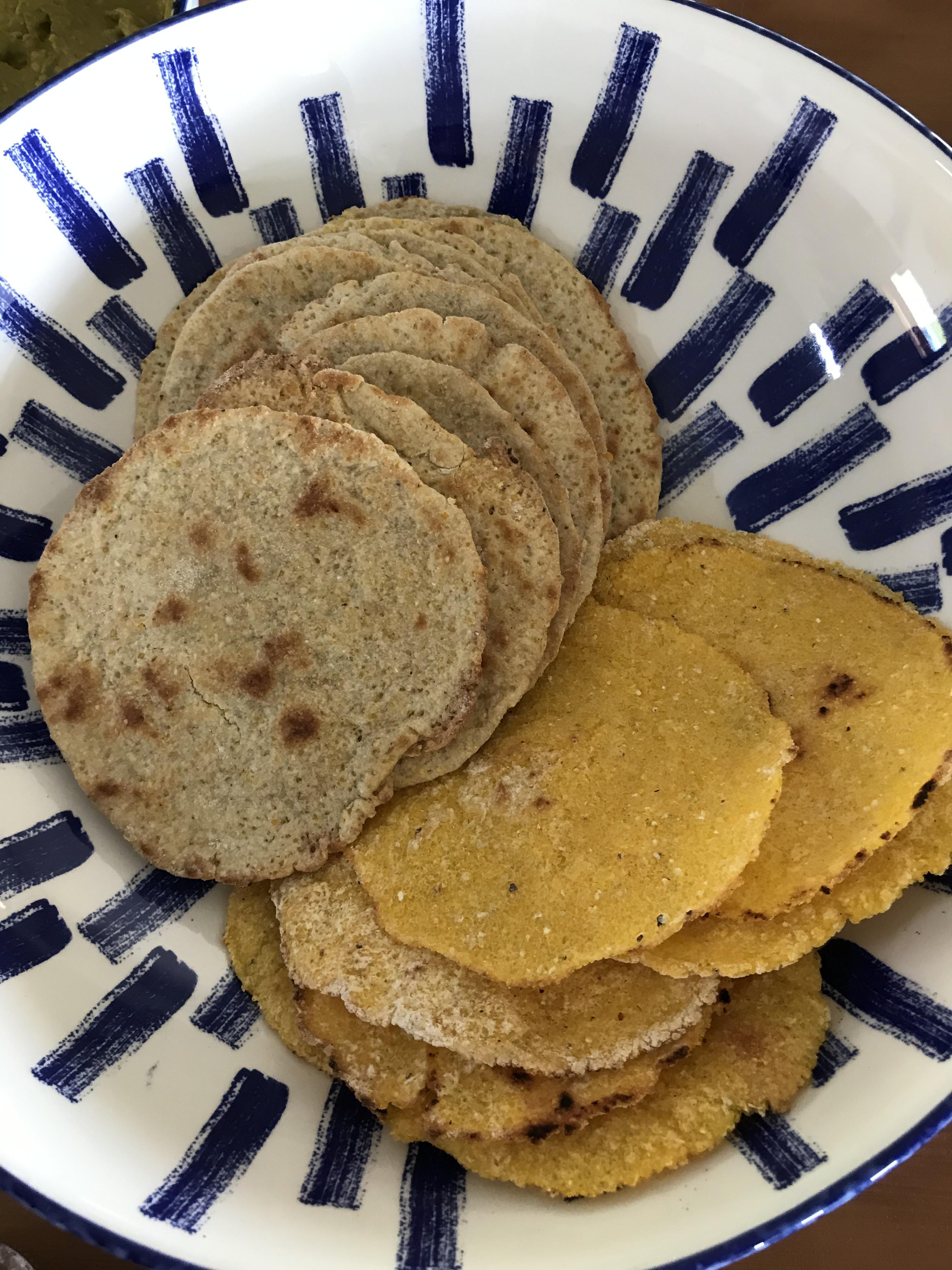 Homemade vegan tortillas. | Scrolller