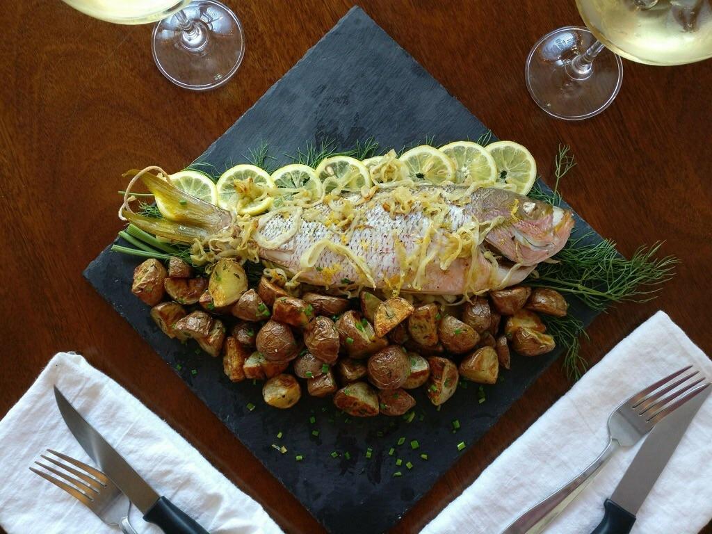 Homemade - Whole Roasted Snapper | Scrolller