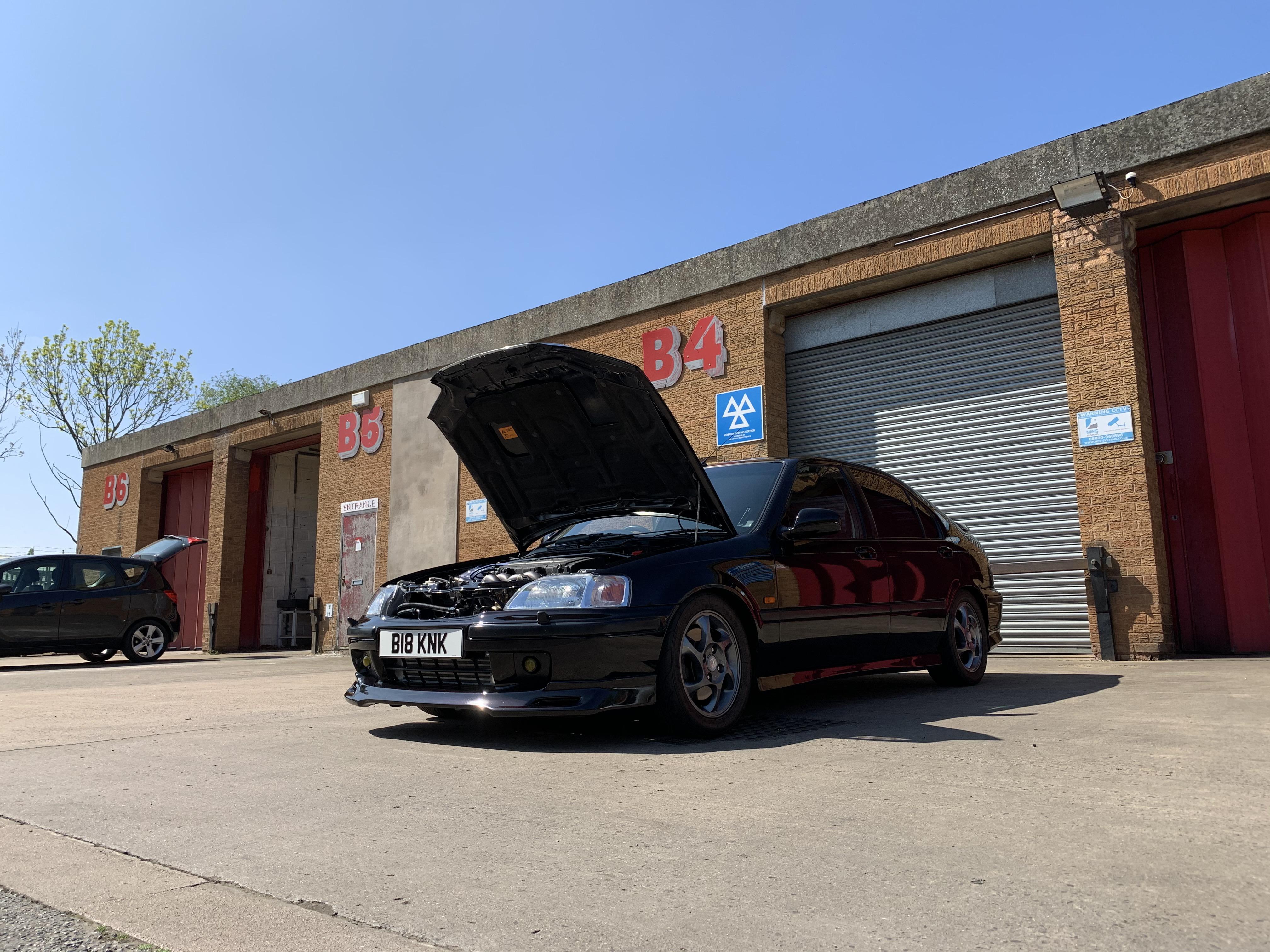 Honda Civic Mb6 turbo conversion B18 Vtec in Pirate Black | Scrolller