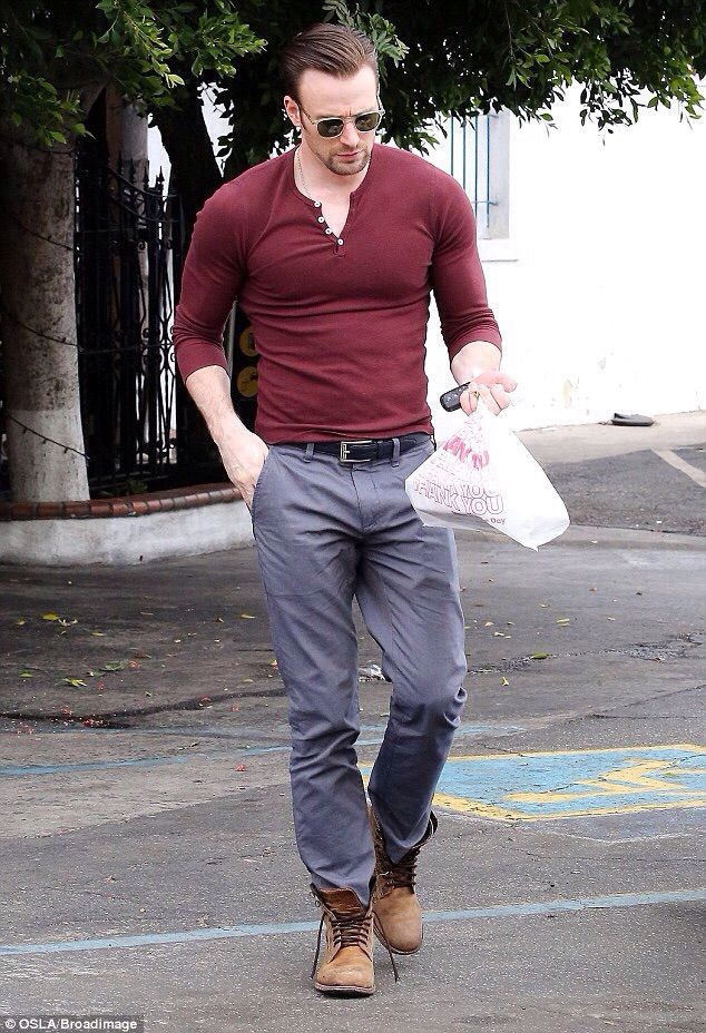 Honestly Chris Evans, you kill us all! | Scrolller
