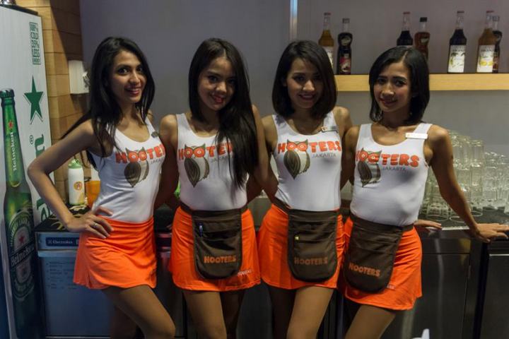 Hooters Skirts Scrolller