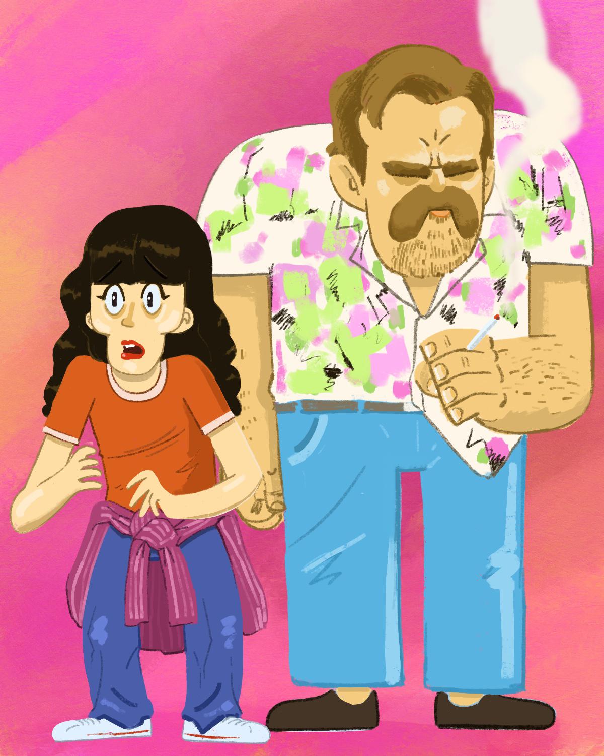 Hopper and Joyce from Stranger Things season 3 | Scrolller