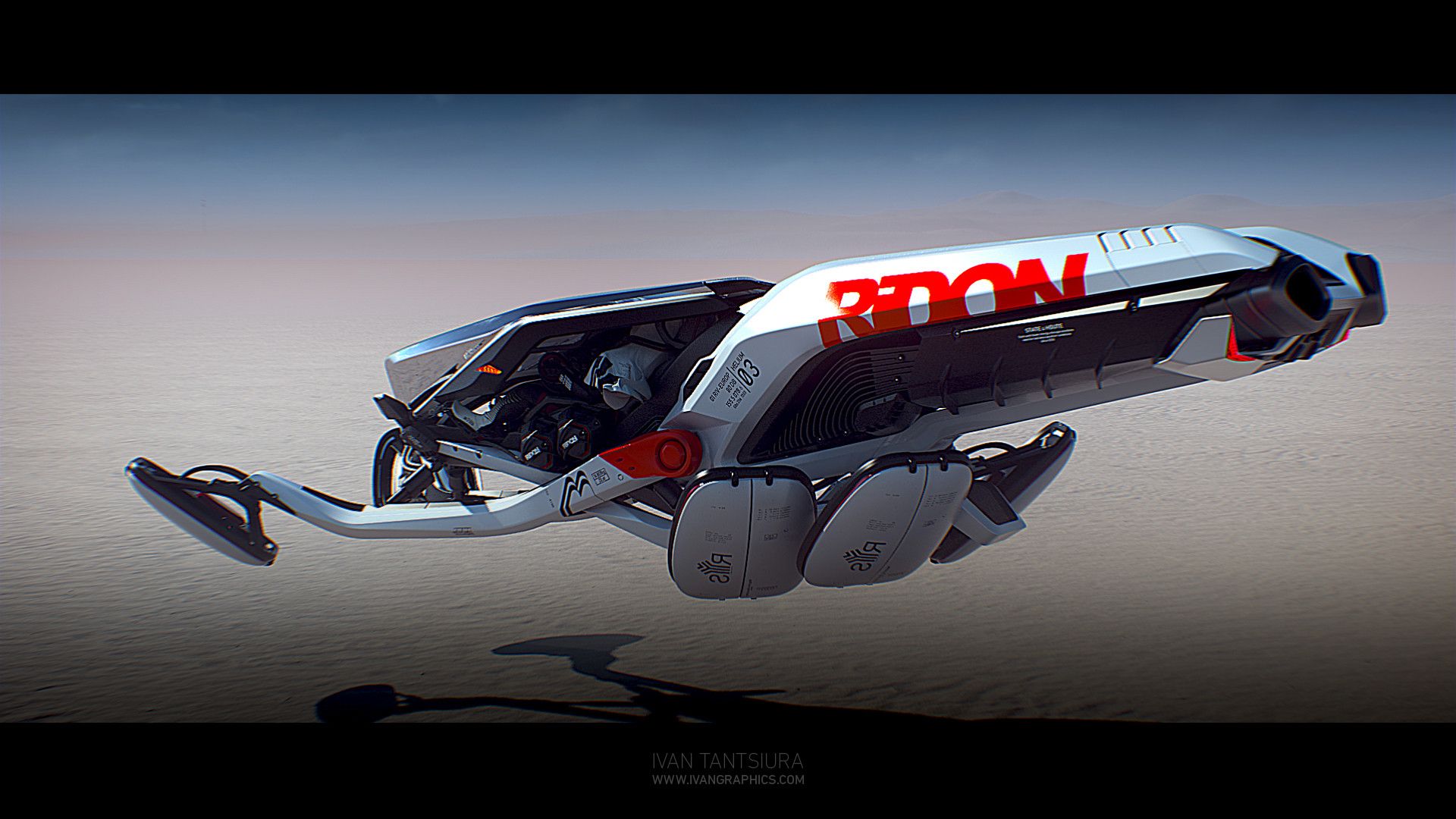 Hoverbike by Ivan Tantsiura | Scrolller