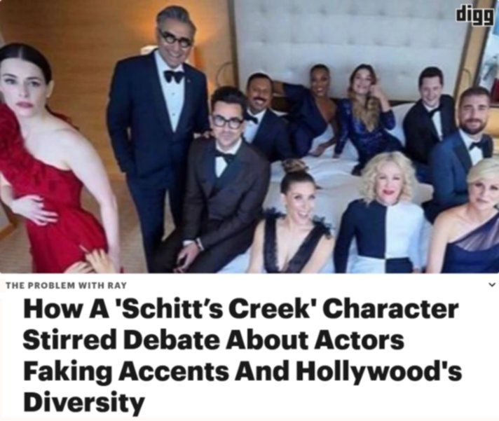 How A 'Schitt’s Creek' Character Stirred Debate About Actors Faking Accents And Hollywood's ...