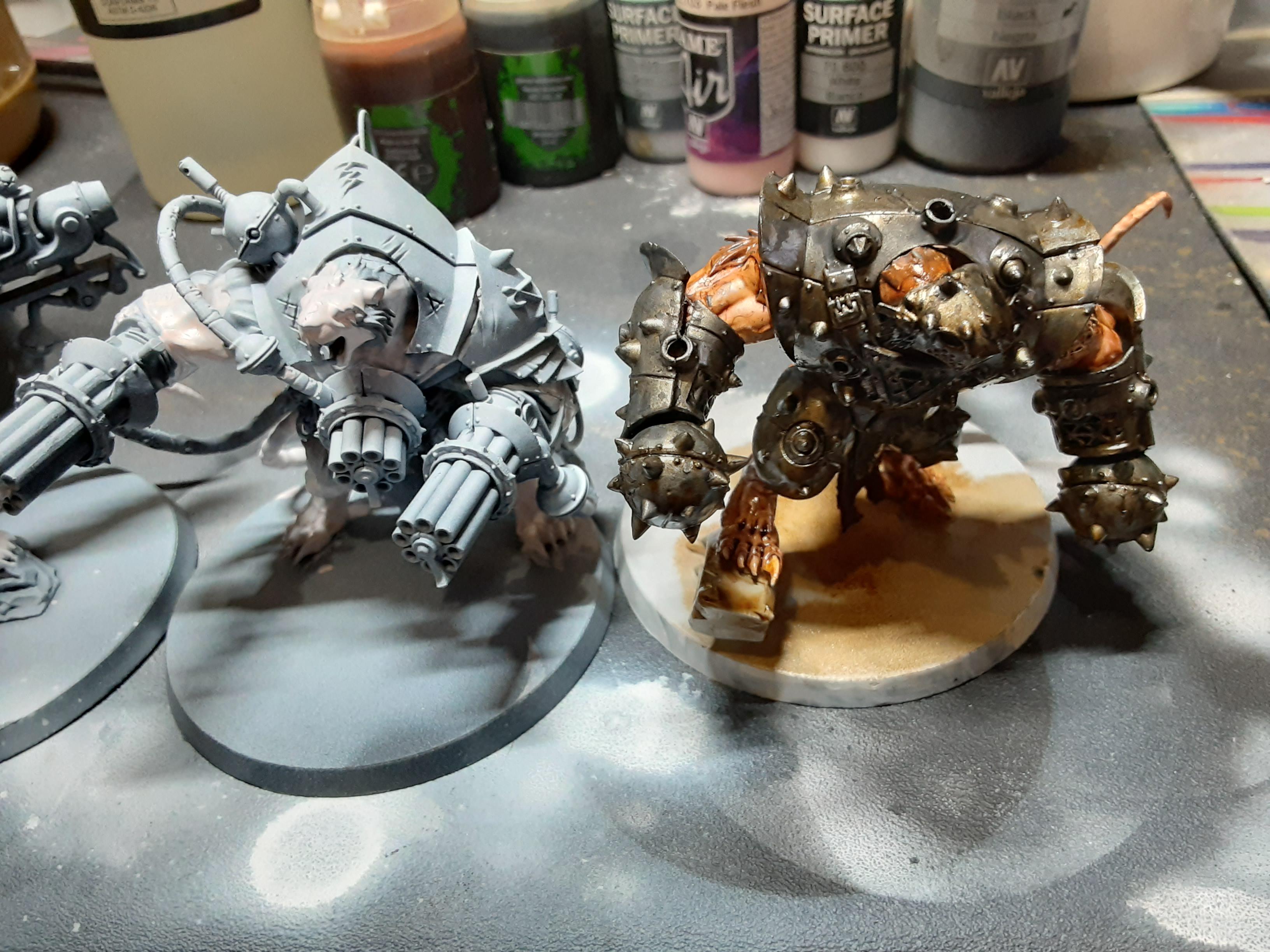 How close would the right one be to 'tabletop ready'? | Scrolller