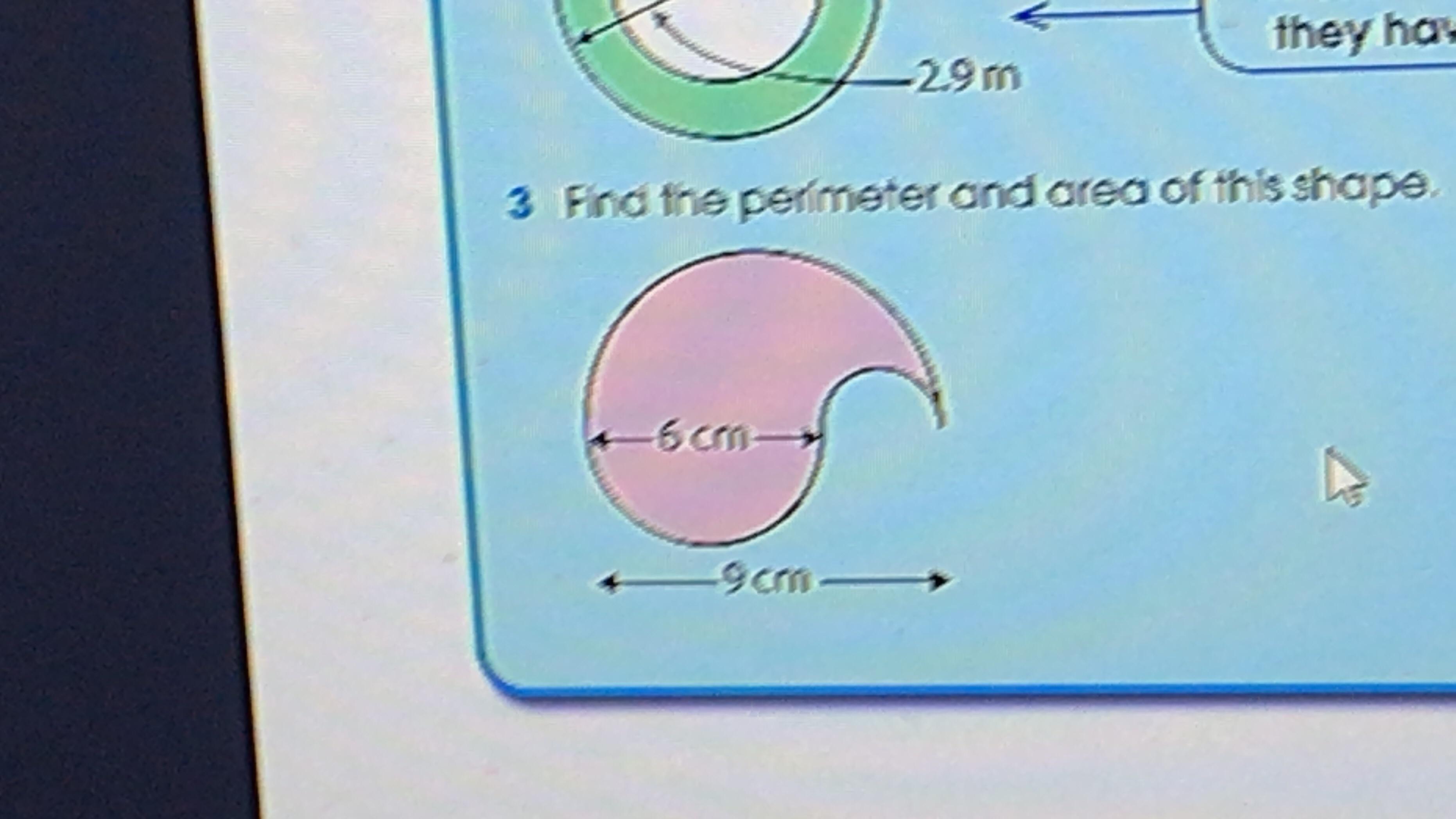 How do find the area and perimeter of this shape? | Scrolller