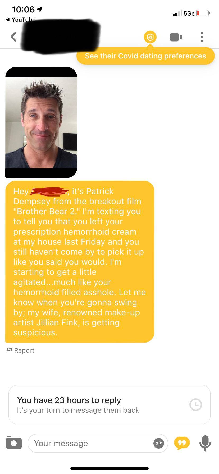 How do I respond to this? | Scrolller