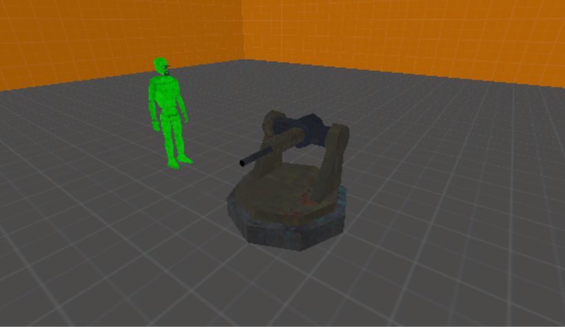 how does my turret look for my new gamemode? | Scrolller