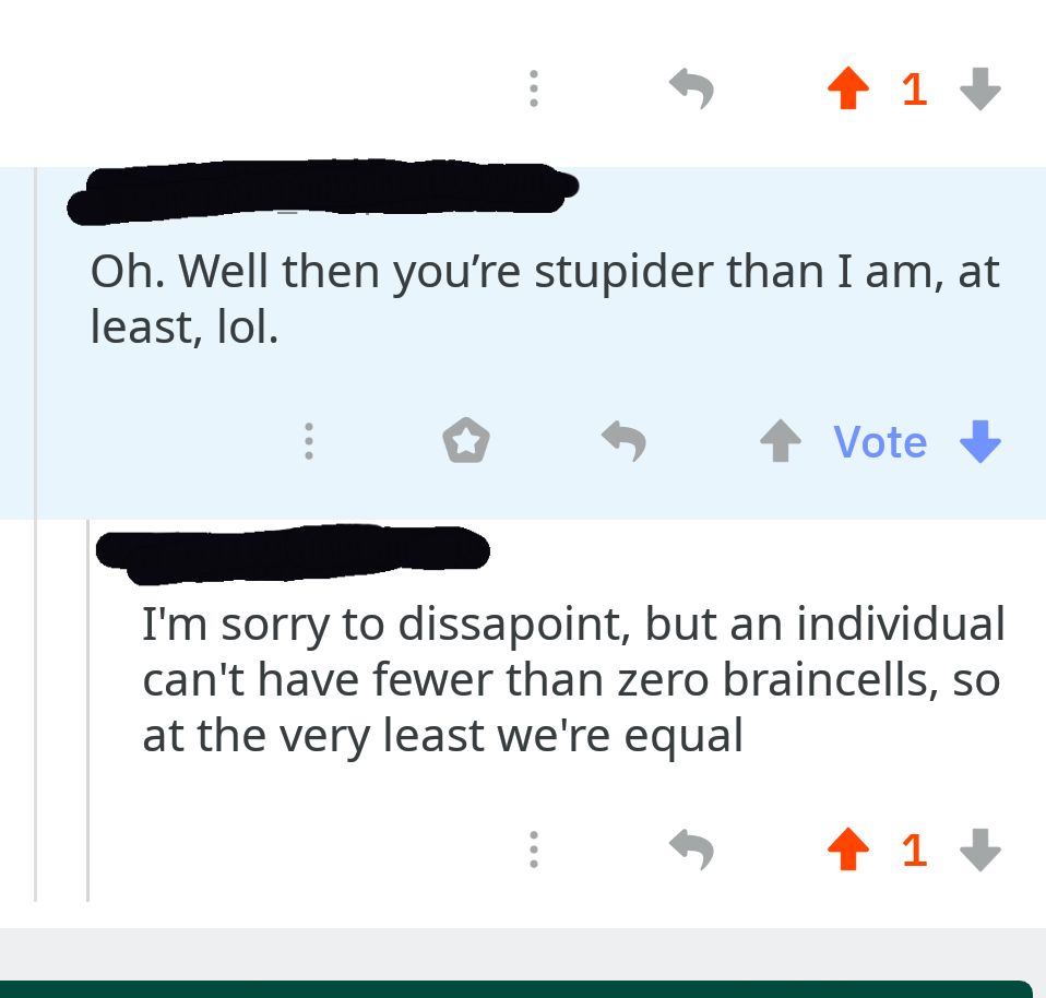 How dumb are you again? | Scrolller