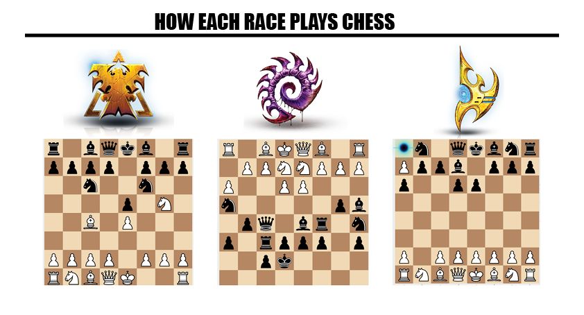 How Each Race Plays Chess | Scrolller