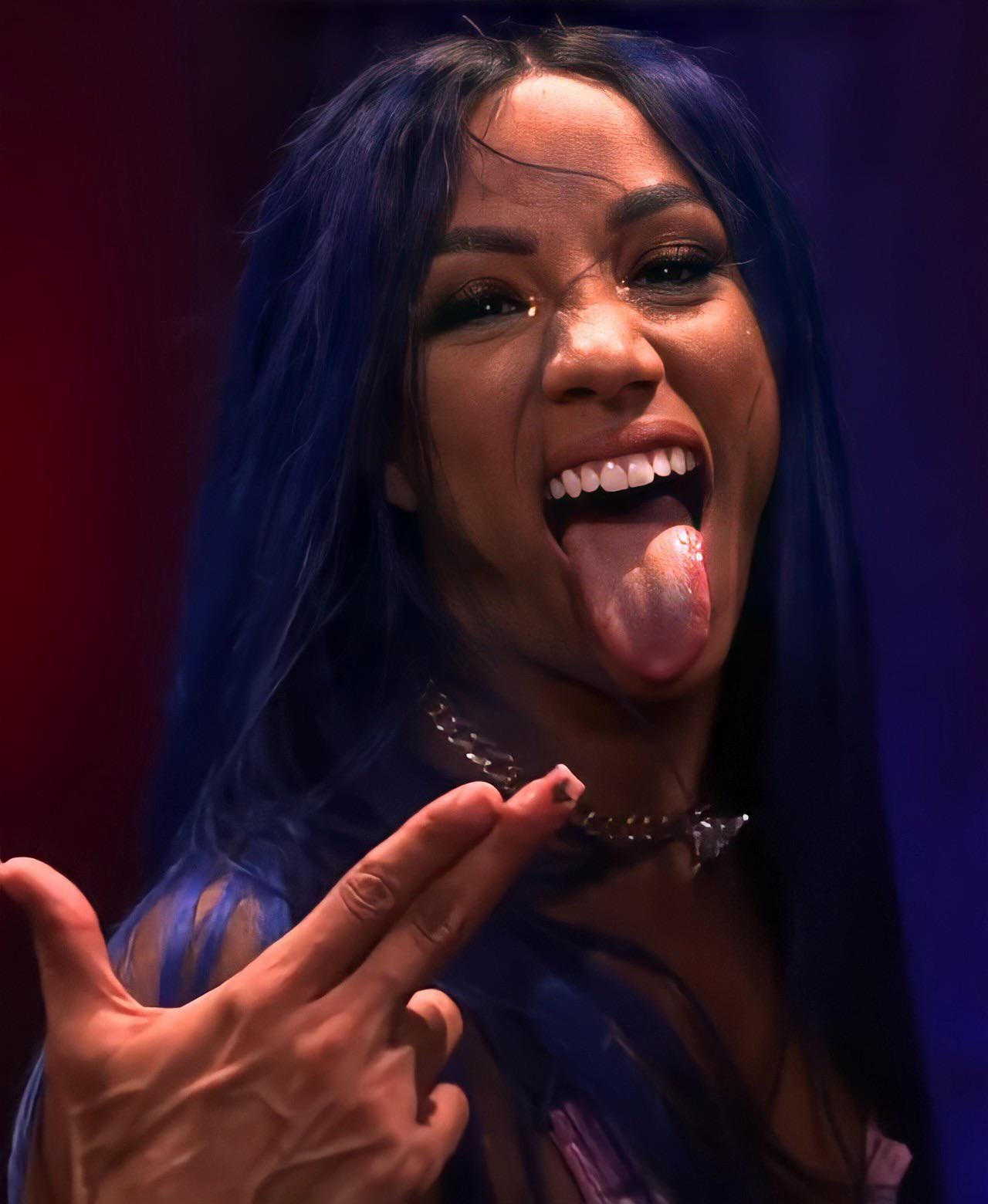 How many loads on Sasha tongue?😏👅 | Scrolller