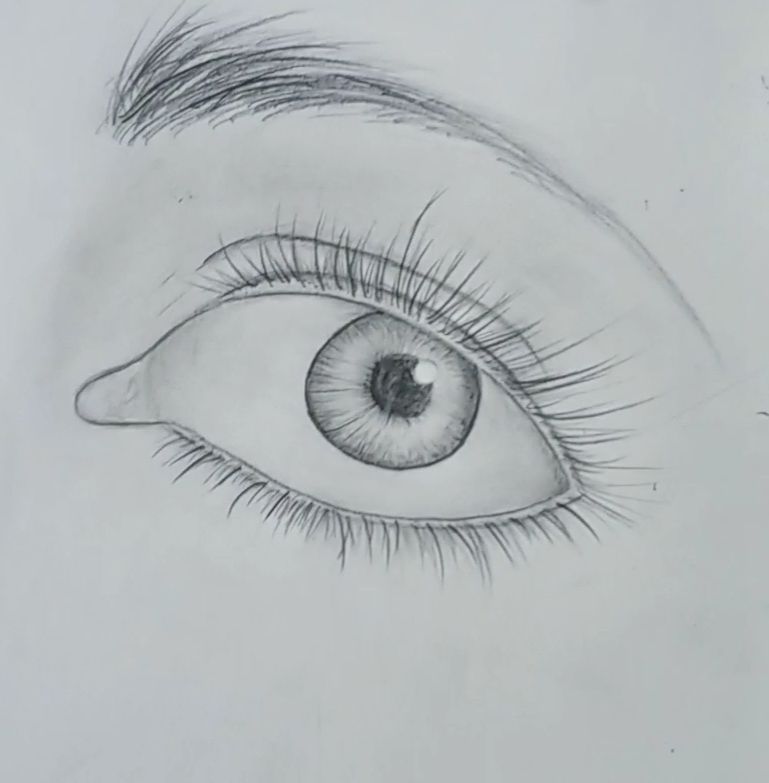 How should I make this eye look realistic? | Scrolller