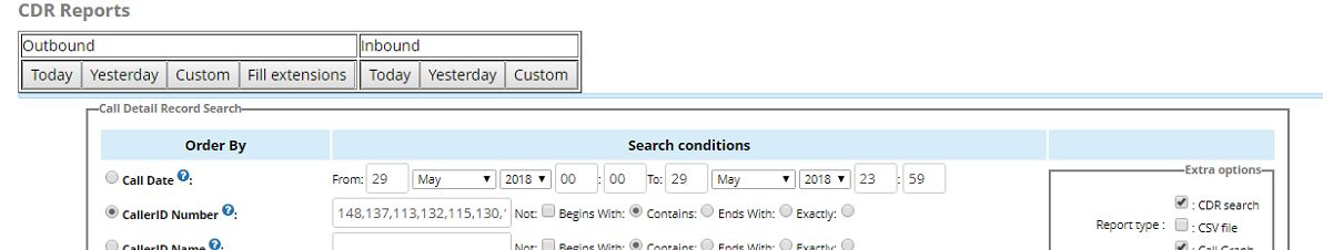How to change set extensions for "Fill Extensions" button? [FreePBX] | Scrolller