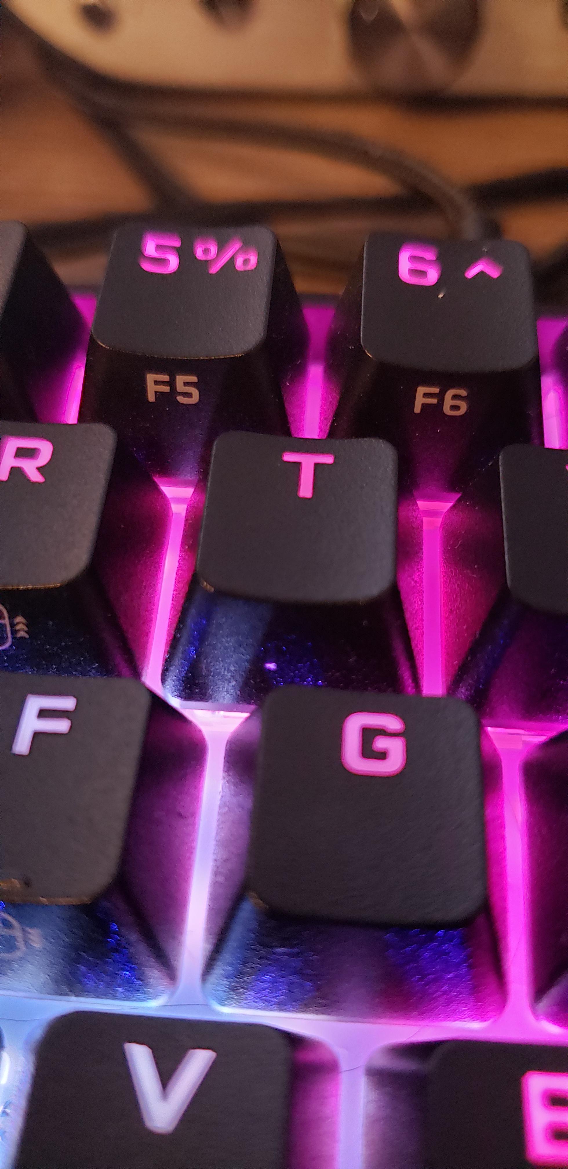 How To Color In A Chipped Keycap What Kind Of Paint Is Typically Used