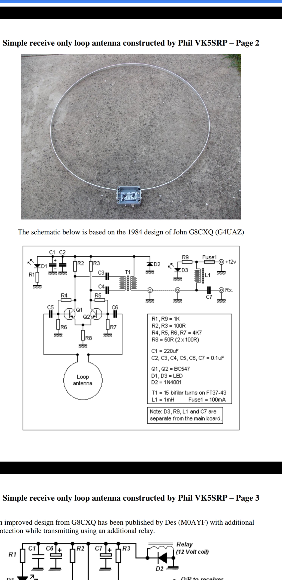 How to connect a passive loop antenna | Scrolller