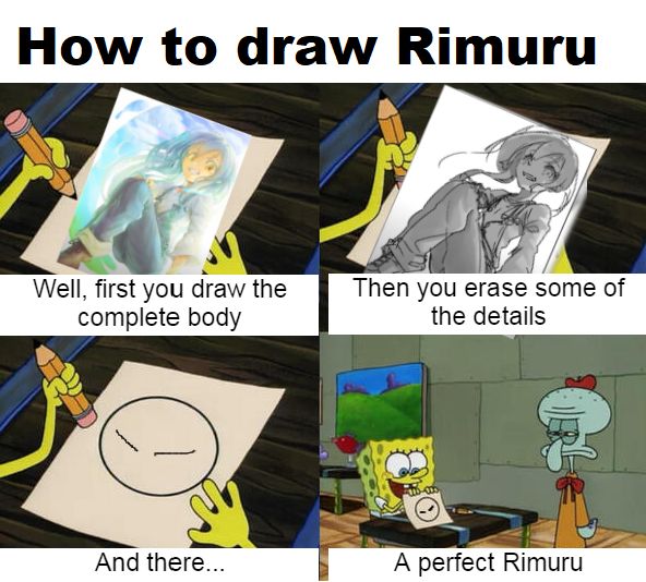 How to draw Rimuru | Scrolller