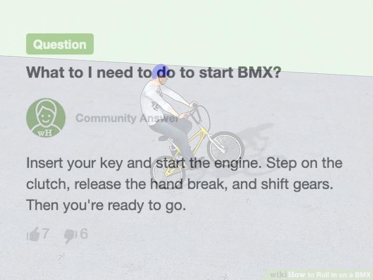How to Roll in on a BMX | Scrolller