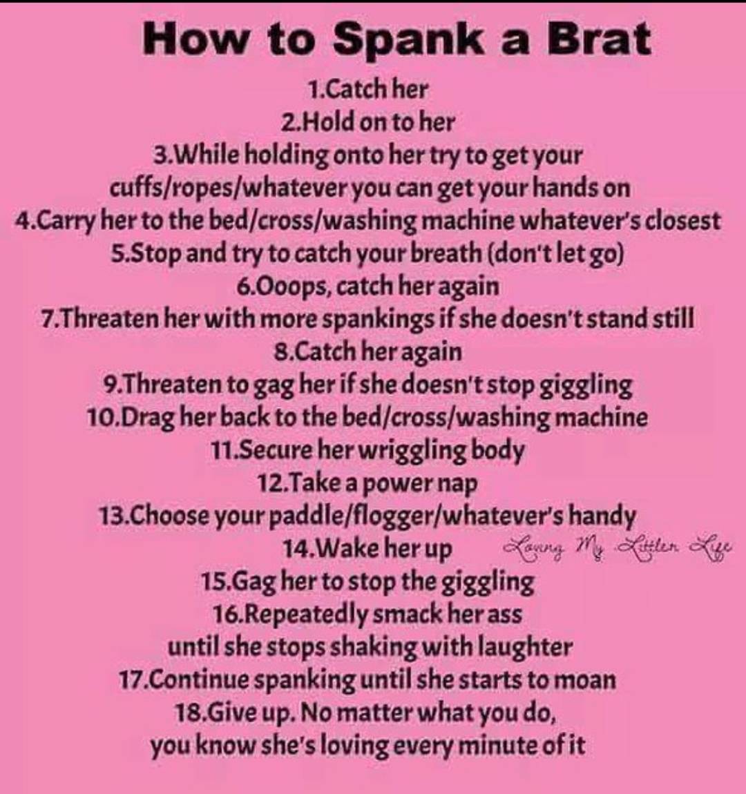 How to spank a brat | Scrolller