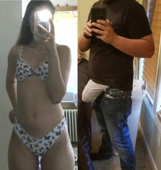 Huge bulge for hot bikini girl | Scrolller