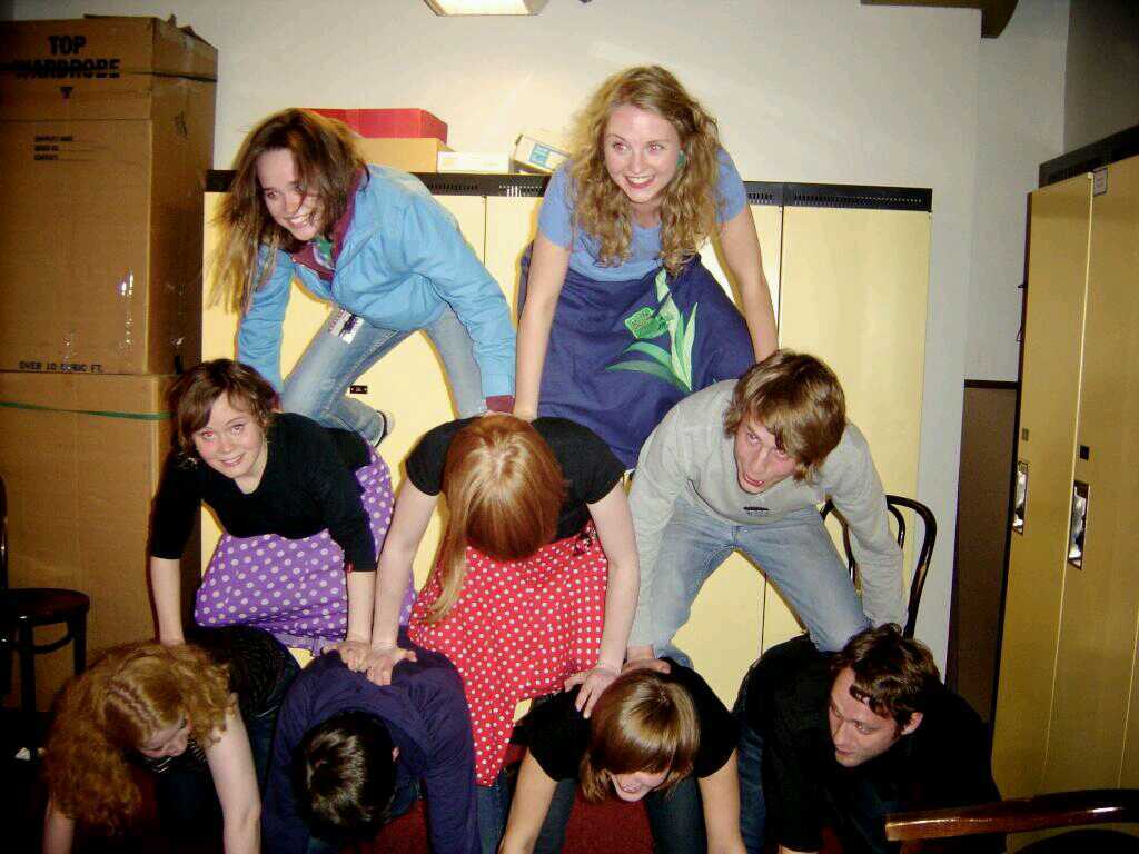 Human Pyramid | Scrolller