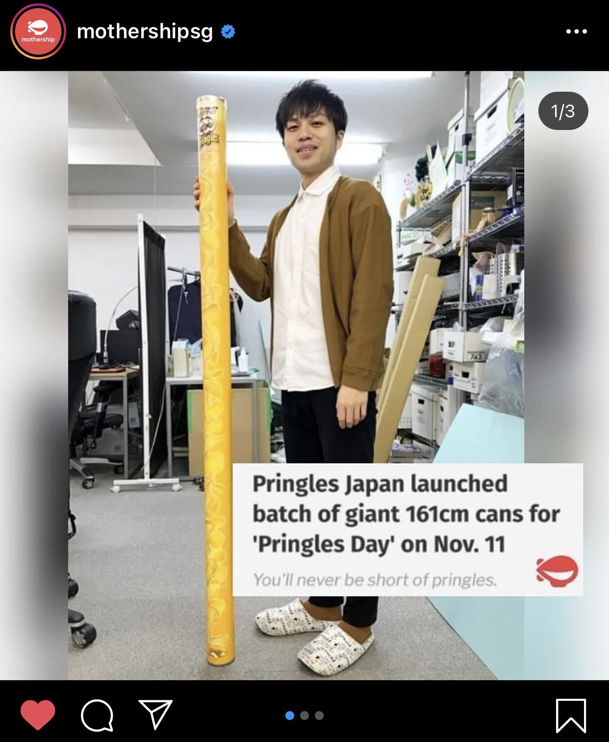 human sized pringles | Scrolller