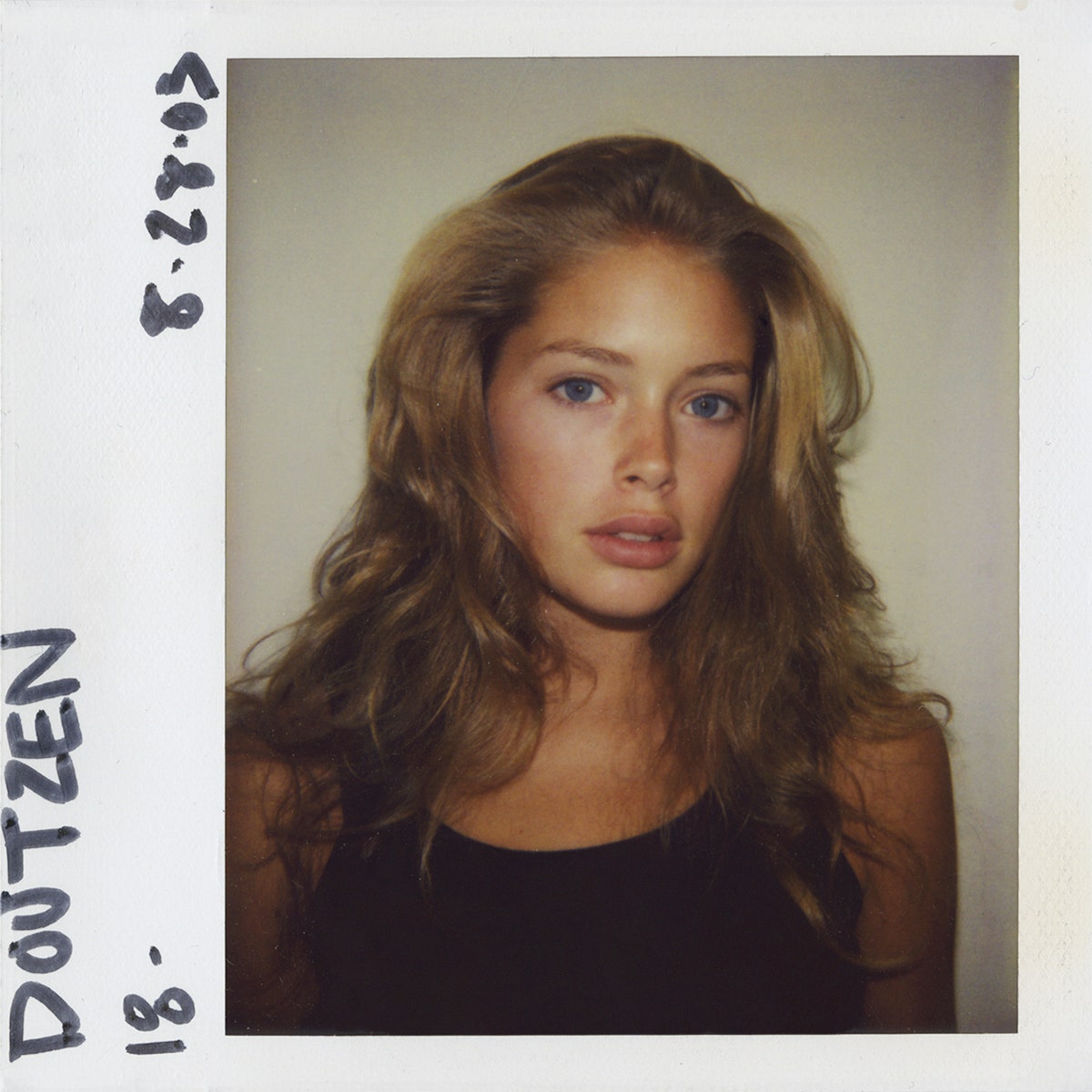 Doutzen Kroes (First Polaroid for VOGUE, 2003) | Scrolller