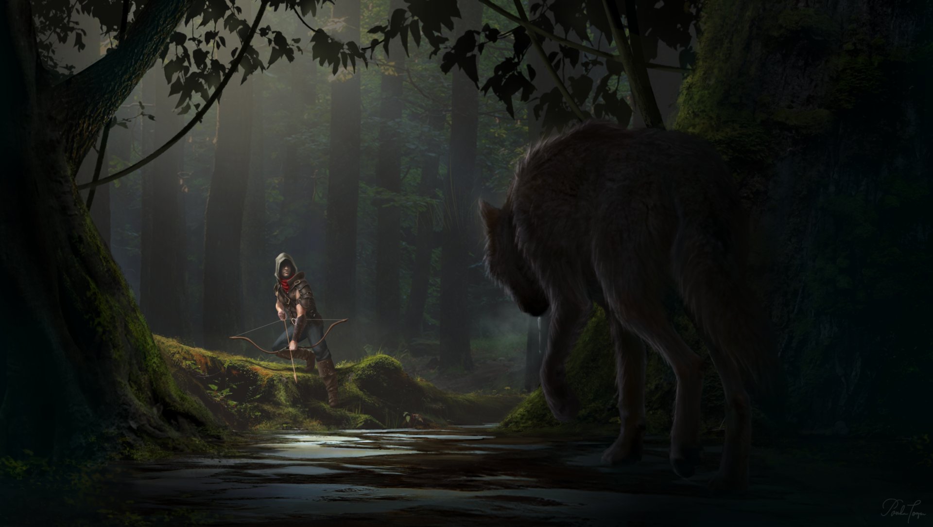 Hunter and the Hunted by Pamela Torzan | Scrolller