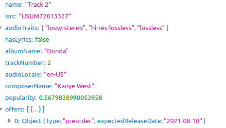 Hurricane has release date on Apple Music backend. | Scrolller