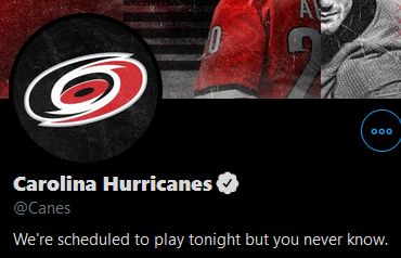 Hurricanes Twitter is savage | Scrolller