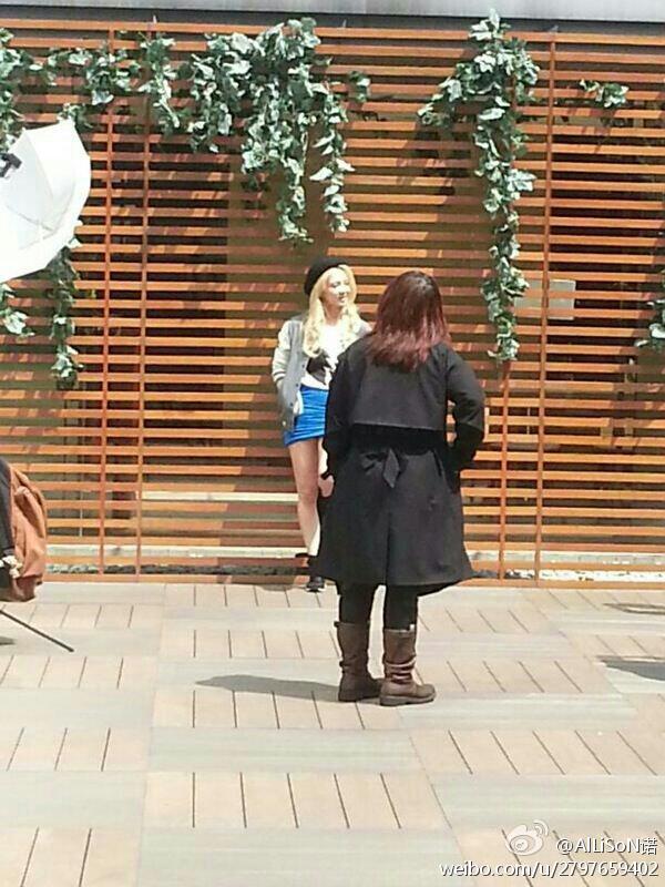 Hyo in Hong Kong at a photoshoot? | Scrolller