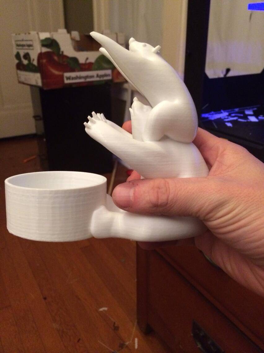 I 3d printed a bear/beer cozy | Scrolller