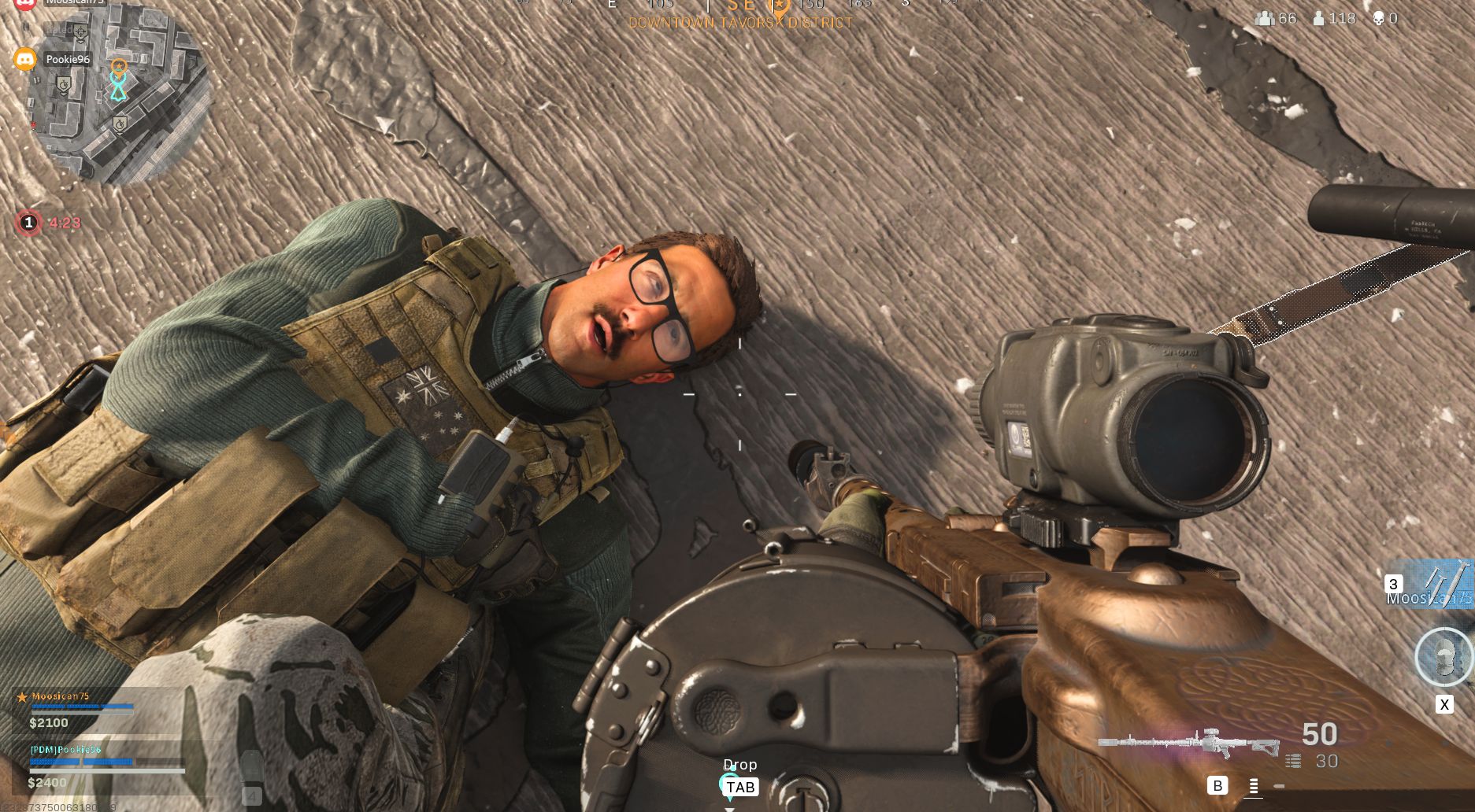 I accidentally killed Eric Oakley in COD Warzone :( | Scrolller