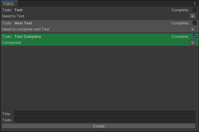 I always get side tracked when working, so I created a TODO list in Unity! | Scrolller