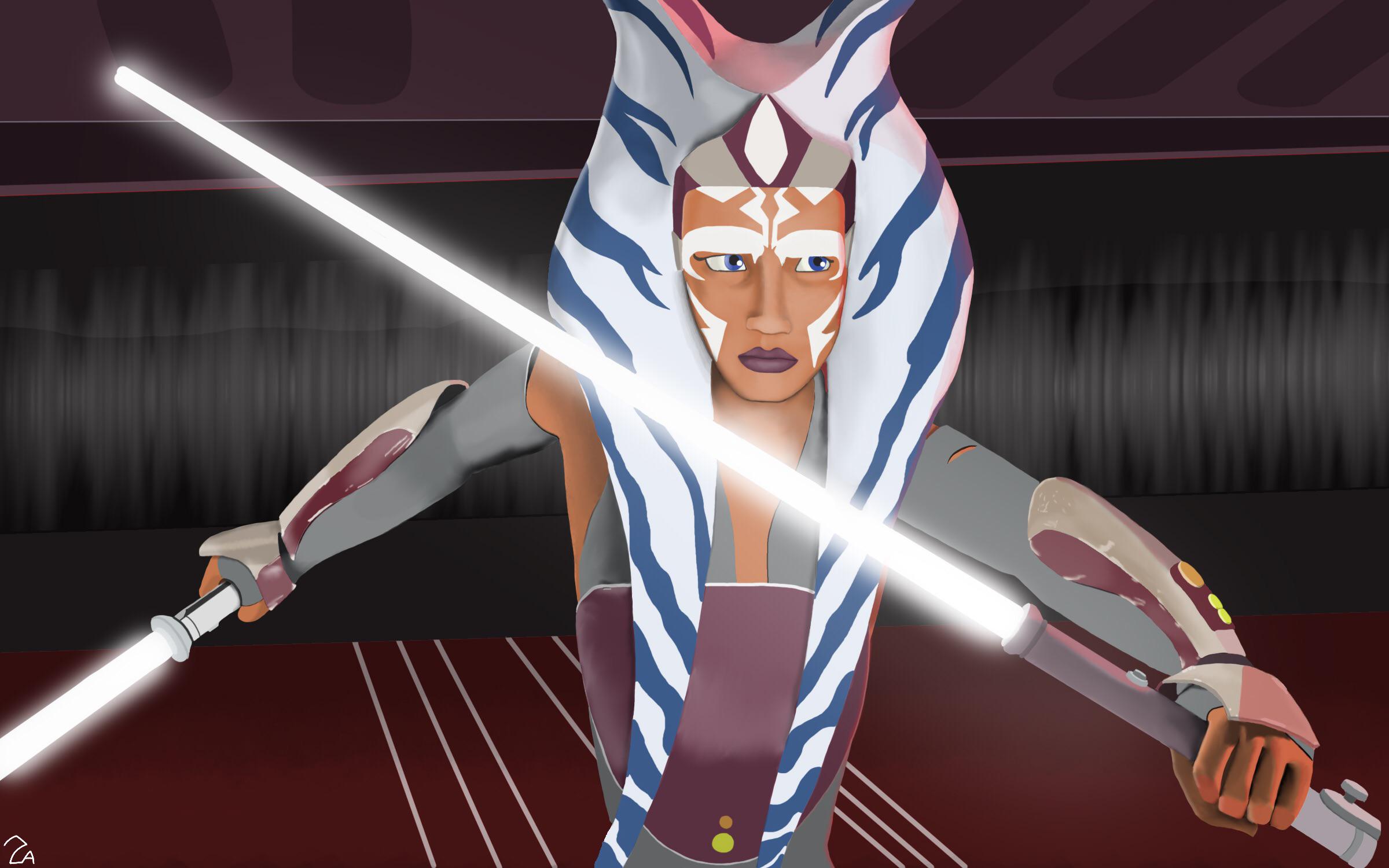 I am no Jedi. Recreated this badass Ahsoka moment from Rebels. | Scrolller